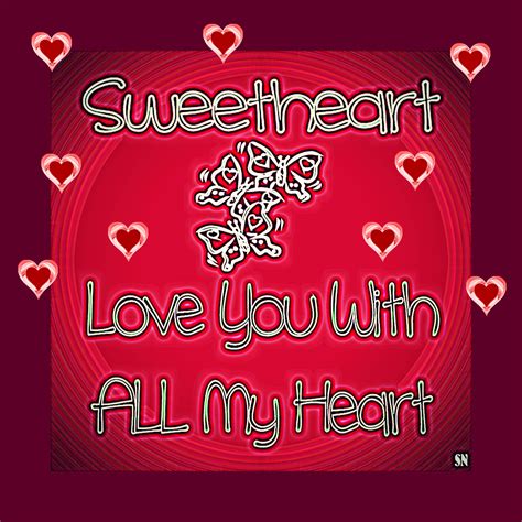 I Love You Sweetheart Quotes