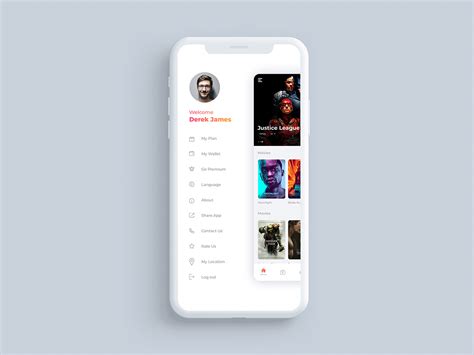 Drawer Ui On Behance