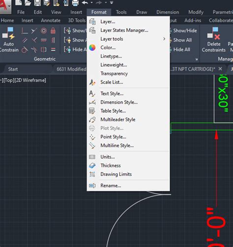 Solved Format Tab Not Showing Autodesk Community