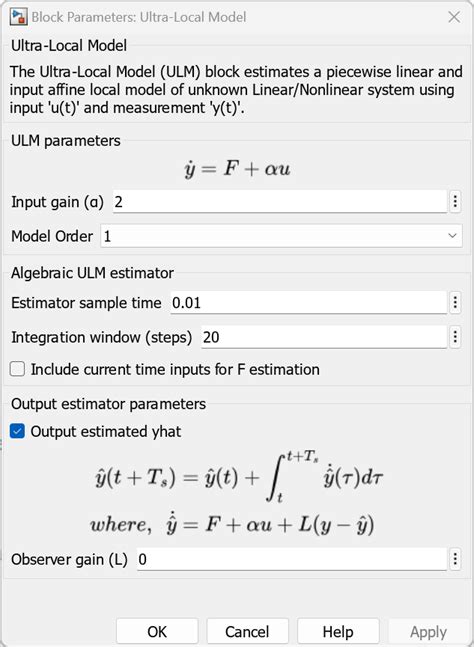Ultra Local Model For System Identification And Output Prediction