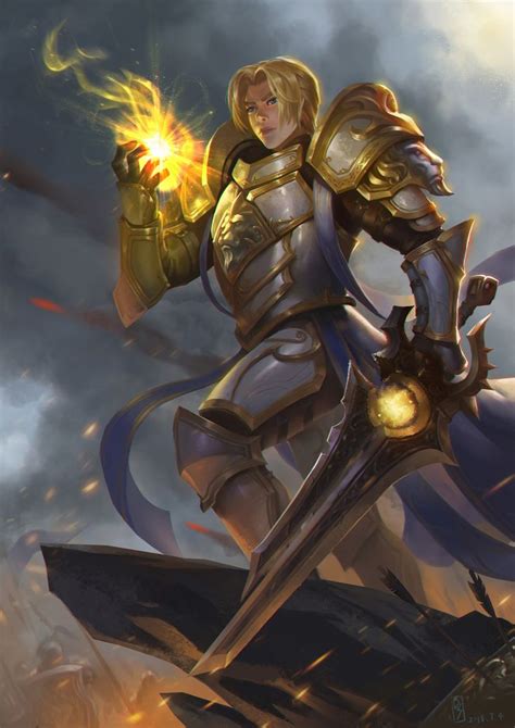 Artstation Anduin Wrynn Dai Song World Of Warcraft Warcraft Characters World Of Warcraft Game