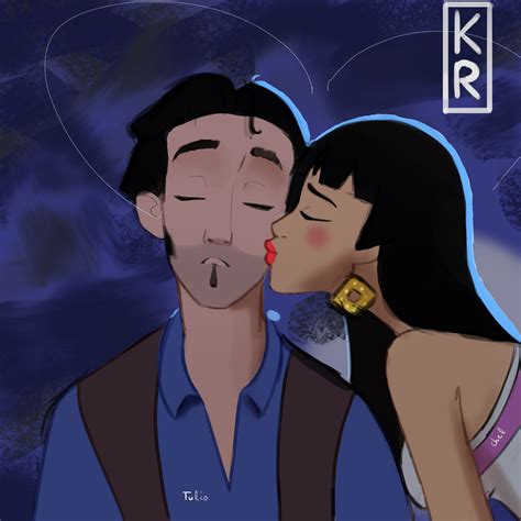 The Road To El Dorado Chel And Tulio Kiss