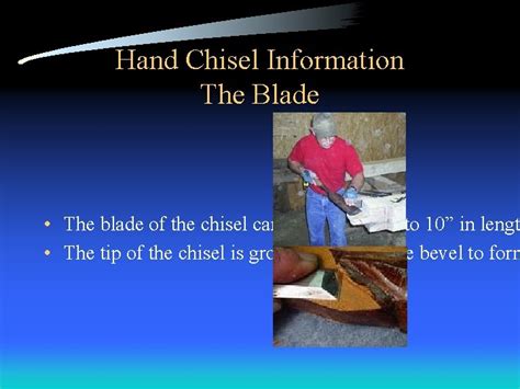 An Introduction To Hand Tools The Wood Chisel