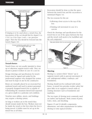 Trenching Excavation Pdf
