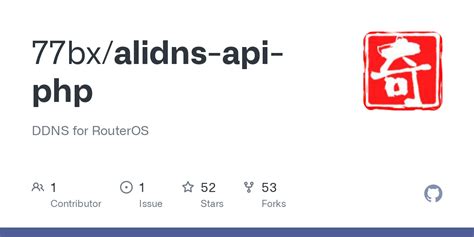 GitHub 77bx Alidns Api Php DDNS For RouterOS