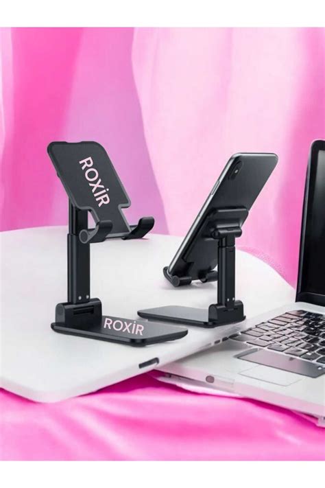 Roxir Roxİr Masa Üstü Tablet Ve Telefon Tutucu Stand 2 Kademeli Uzunluk