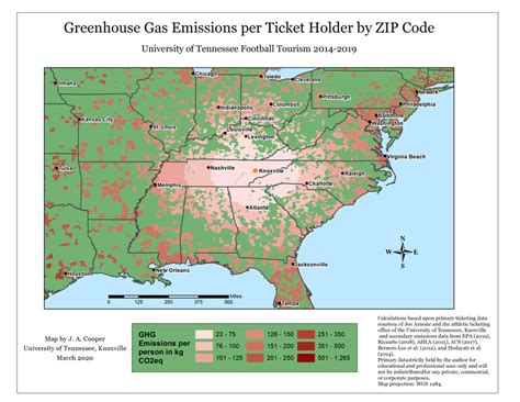 Average Greenhouse Gas Emissions Per Capita By Zip Code Download Scientific Diagram