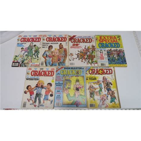 7 Cracked Magazines Schmalz Auctions
