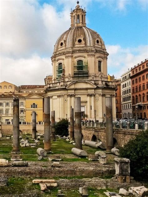 Basilica Ulpia The Forum Of Trajan In Rome History And Facts