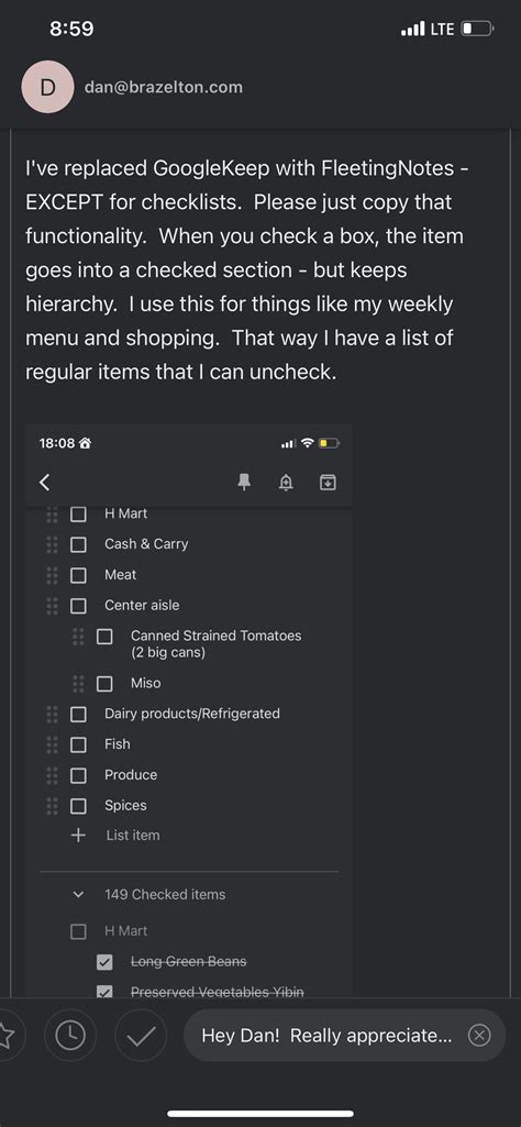 Improve List Feature For Tasks · Issue 871 · Fleetingnotesfleeting Notes Flutter · Github