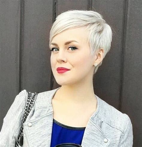 Short Blonde Pixie Short Hair Pixie Cuts Short Choppy Hair Cute