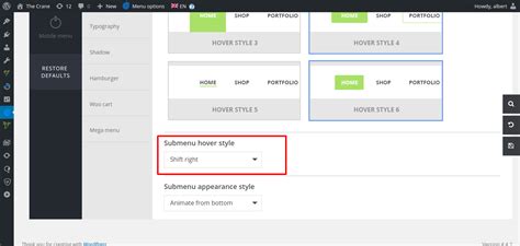 Submenu Hover Style Groovy Mega Menu Plugin For WordPress