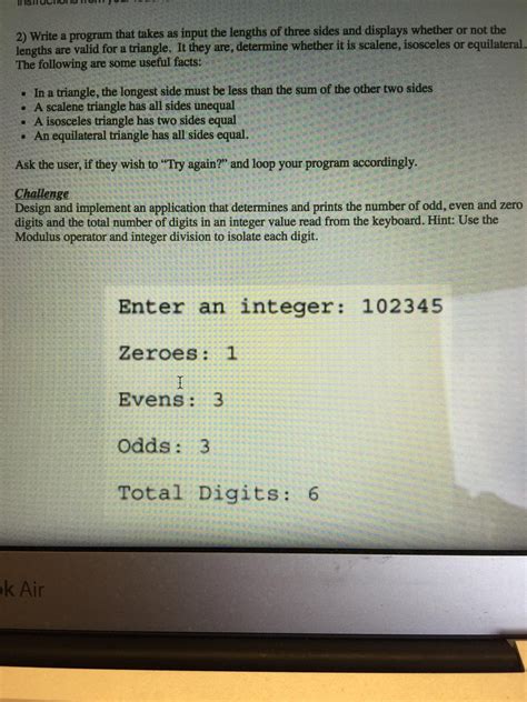 help with compsci assignment i am actually lost number 2 and