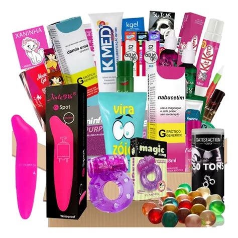 Kit Sex Shop C Vibrador Golfinho 16 Produtos Eróticos Promo Mercadolivre