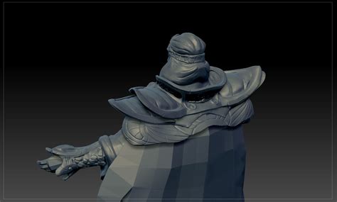 Desert Ninja Suit 3d Model 1 Ztl Obj Fbx Free3d