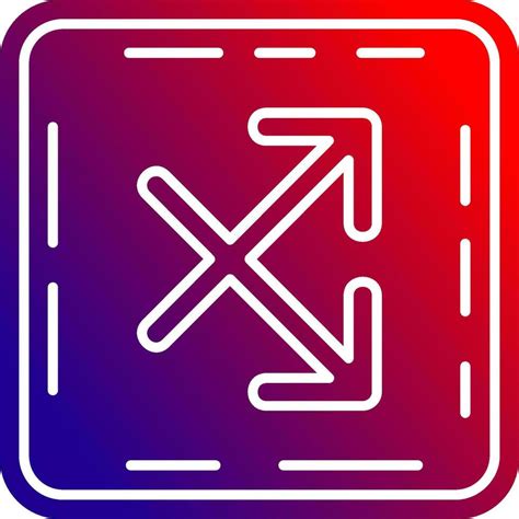 Intersect Solid Gradient Icon 36992752 Vector Art At Vecteezy