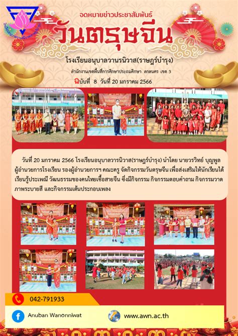 โรงเรียนอนุบาลวานรนิวาส ราษฎร์บำรุง สังกัดสำนักงานเขตพื้นที่การศึกษาประถมศึกษาสกลนคร เขต 3