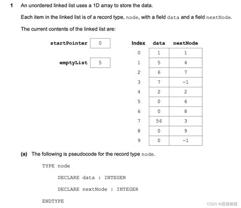 Linked List链表使用array和class的实现方式linked List 的free List Pointer Csdn博客 Linked List链表使用array和class的实现方式linked List 的free List Pointer Csdn博客