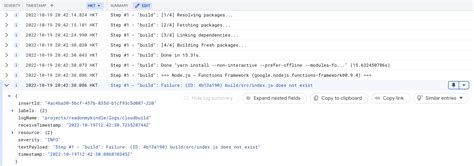 Typescript Google Cloud Functions Deploy Failed Build Src Index Js