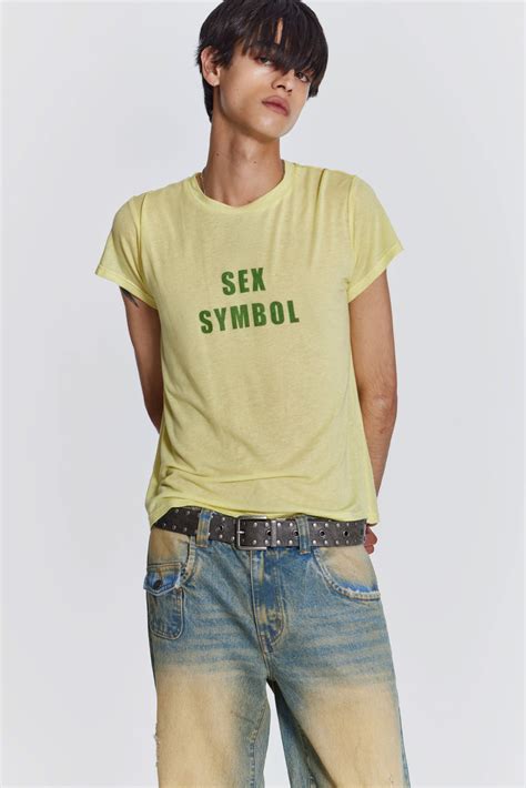 Yellow Sex Symbol Tee Official Online Shop
