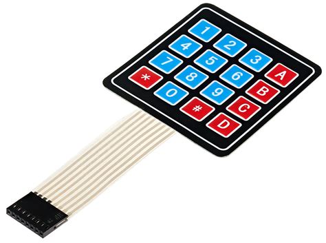 Keypad 4x4 Read More Buy In Amperka