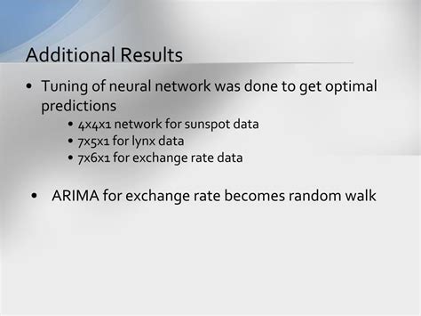 Ppt Time Series Forecasting Using A Hybrid Arima And Neural Network Model Powerpoint