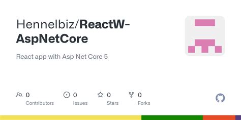 GitHub Hennelbiz ReactW AspNetCore React App With Asp Net Core 5