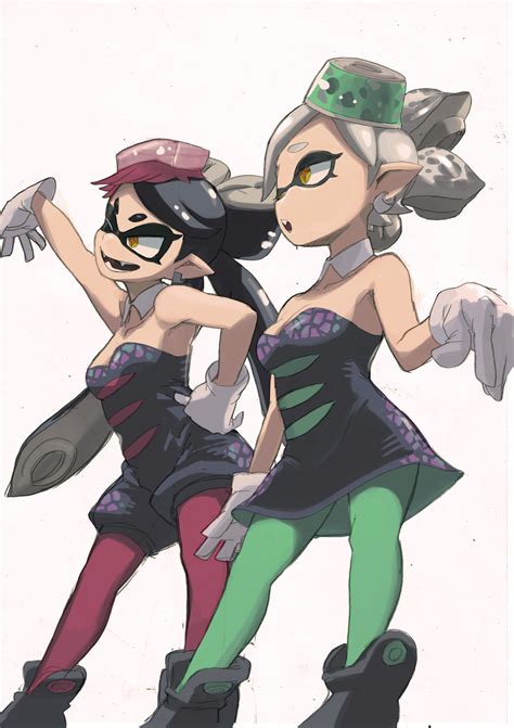 Callie Marie Callie And Marie Splatoon And More Drawn By Horikoshi Kouhei Danbooru