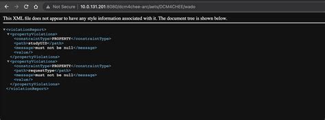Cannot Access Dcm4chee Arcaetsdcm4cheers · Dcm4che Dcm4chee Arc