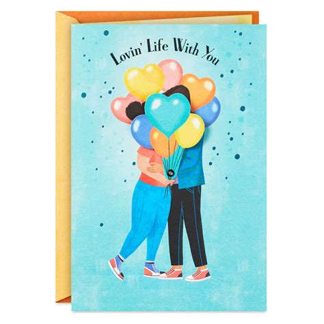 Lovin Life With You Romantic Birthday Card Greeting Cards Hallmark