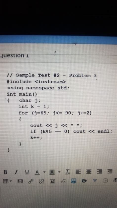 Solved Question 1 Sample Test 2 Problem 3 Include