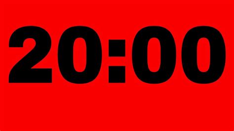 Minute Timer Alarm At The End Stopwatch Time Clock Timer Minutes YouTube
