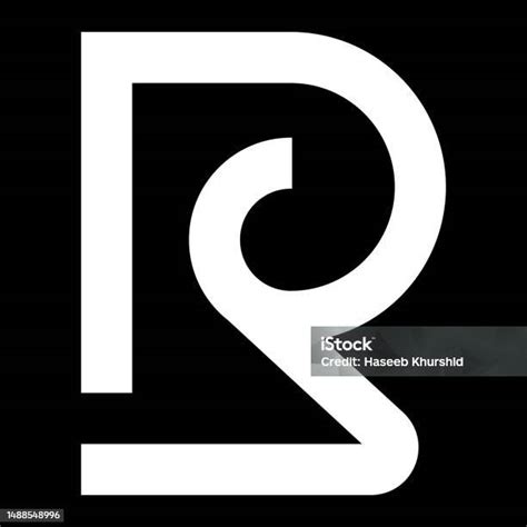 최소한의 Sr 로고 고급 배경에 Sr 편지의 아이콘입니다 Rs 모노그램 이니셜을 기반으로 한 로고 아이디어 전문적인 다양한 문자 기호와 배경에 Rs 로고 0명에 대한 스톡