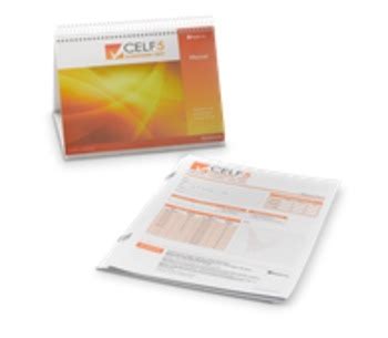Celf 5 Screener Sample Report