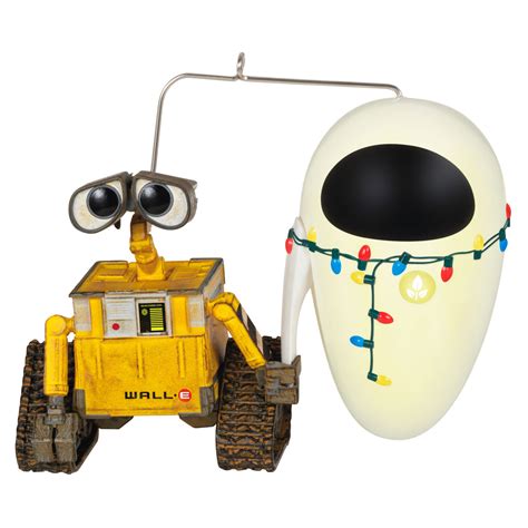2023 Disney Pixar Wall E And Eve Hallmark Ornament Hooked On Hallmark