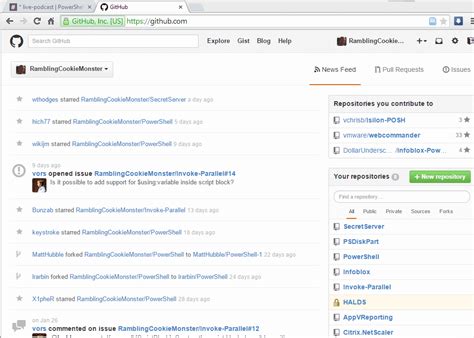 Fun With Github Pester And Appveyor Rambling Cookie Monster