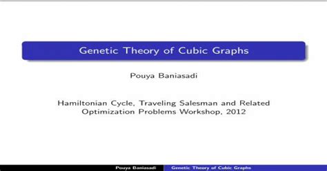 Pdf Genetic Theory Of Cubic Graphs Dokumentips