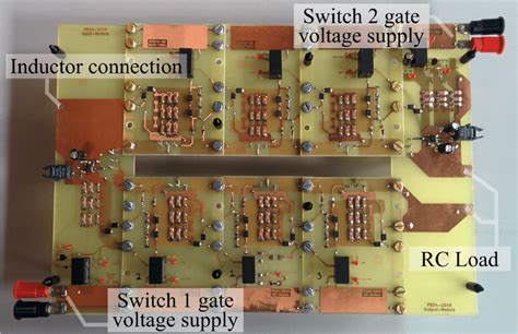 Photograph Of The Designed Synchronous Boost Switch Circuit Download Scientific Diagram