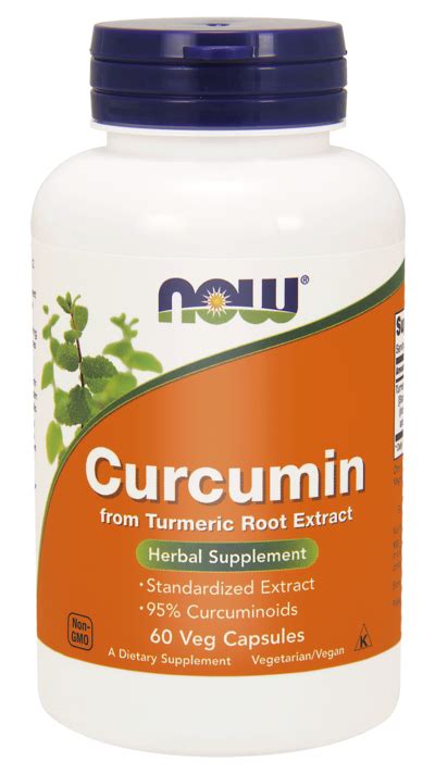 NOW Foods Curcumin – Kurkumina ekstrakt – 60 kaps Kurkuma Sklep Swanson