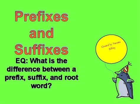 Prefixes And Suffixes Eq What Is The Difference