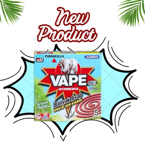 Jual Obat Nyamuk Bakar Vape Banyak Asap Isi 5s Shopee Indonesia
