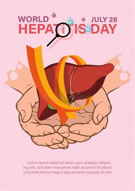 Concept Of Hepatitis A B C D And World Hepatitis S Day Campaign S