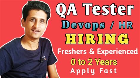 Software Jobs Qa Tester Software Testing Freshers Jobs Software Jobs Devops Jobs
