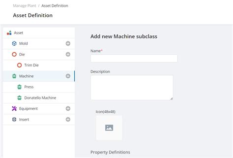Asset Definition Overview Progressive Components Profile