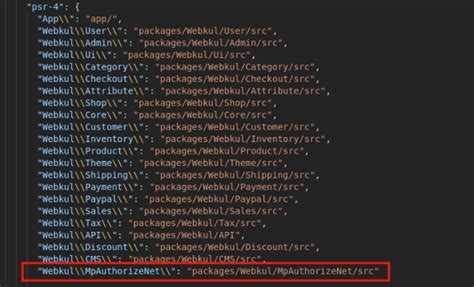 Laravel ECommerce Authorize Net Payment Gateway Webkul Blog