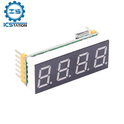 Qkj Ttl Serial Port 04 Inch 4 Bit Digital Tube Red Led Display Module