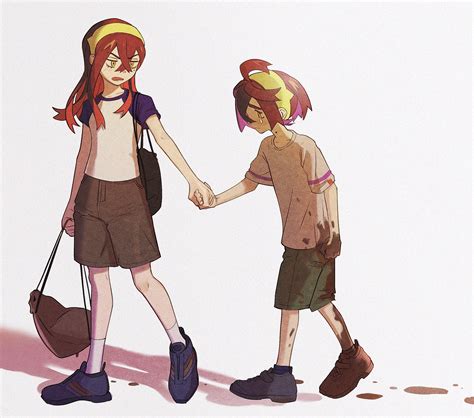 Kieran And Carmine Pokemon And More Drawn By Zannka Danbooru