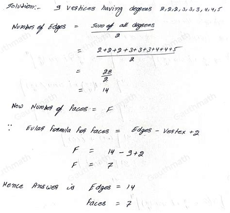 Solved A Connected Graph Has Nine Vertices With Degree Sequence 2 2