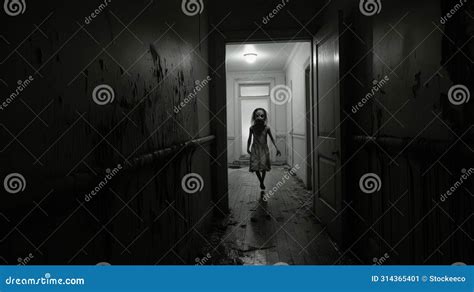 Amateur Horror Movie Json Scene 2011 Stock Illustration Illustration