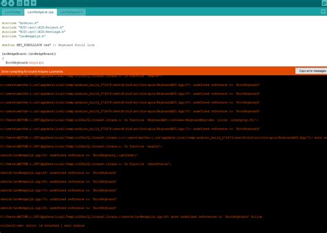 Bootkeyboard Not Identified As A Function Programming Arduino Forum